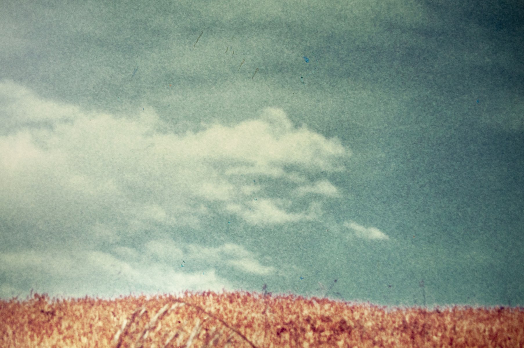 Vintage Italian La Collina Print by Luigi Ghirri for A. Villani & Figli ...