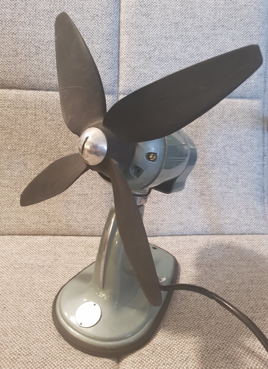 Vintage Metal Ventilator, 1960s for sale at Pamono