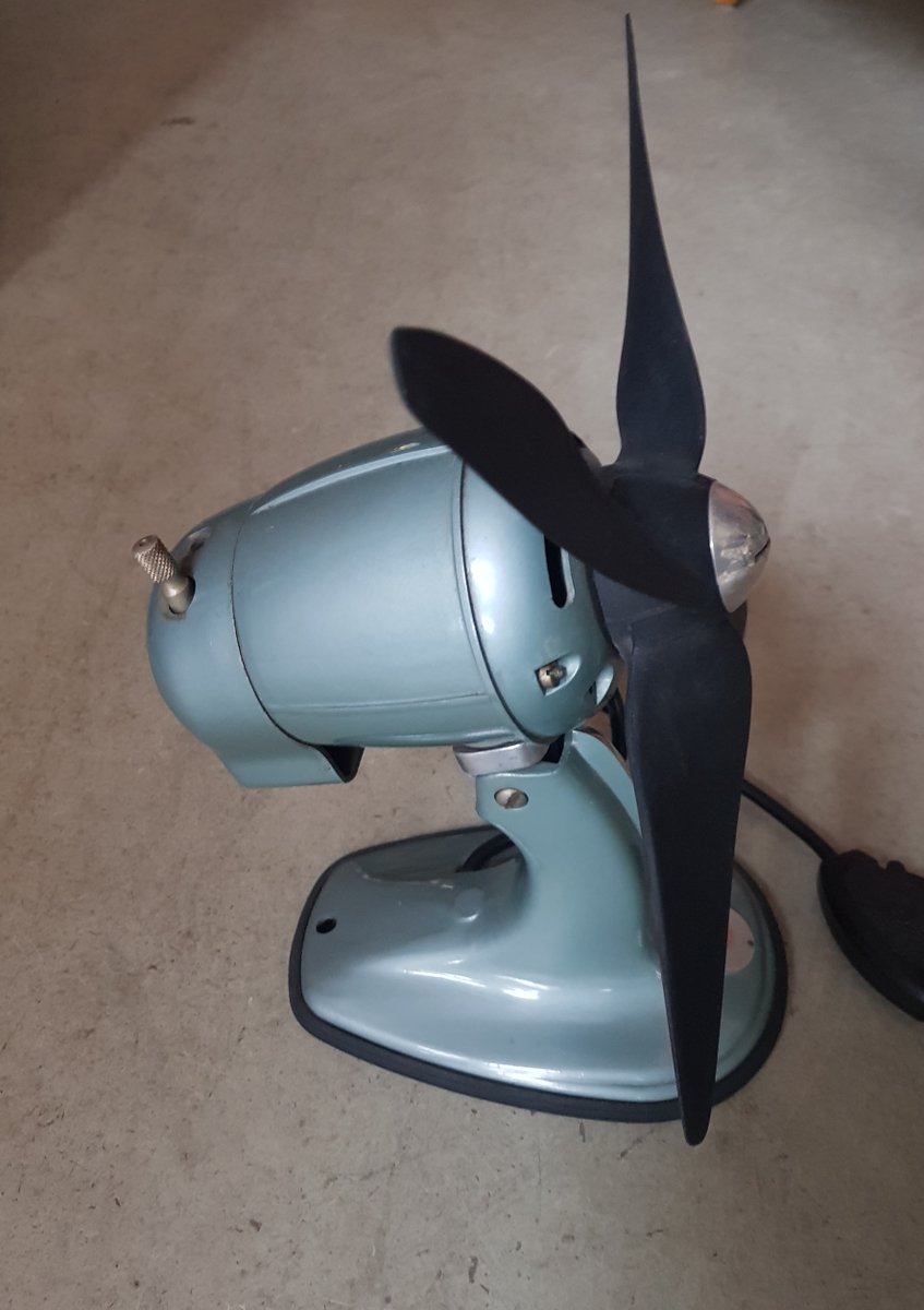 Vintage Metal Ventilator, 1960s for sale at Pamono