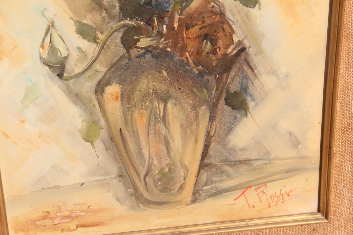 Oil Painting by T. Rossi, 1940s for sale at Pamono