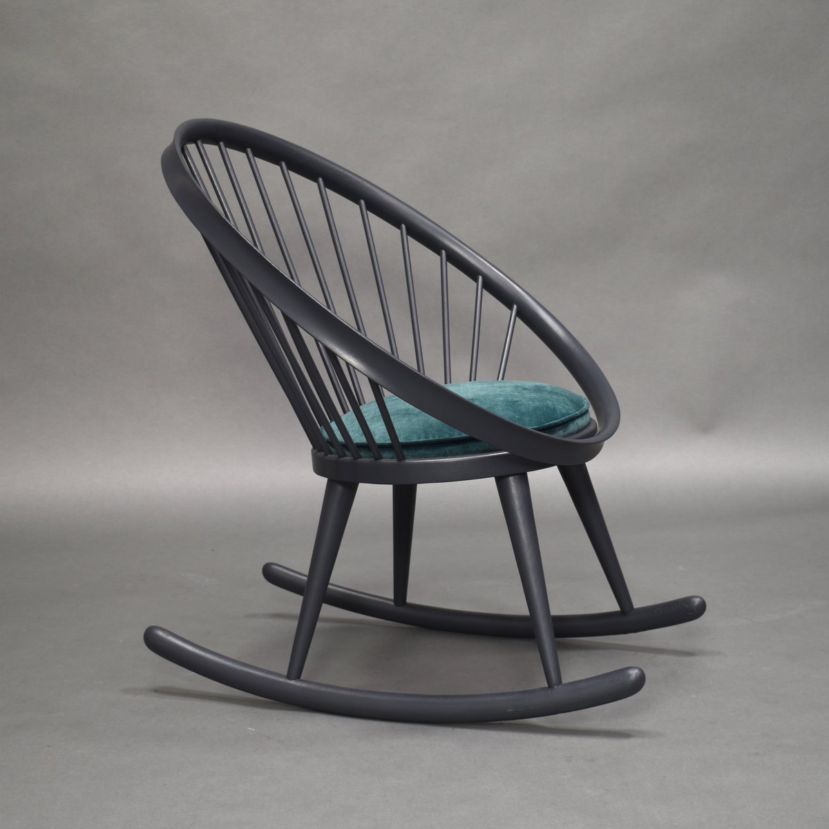 Circle Rocking Chair by Yngve Ekström for Stol AB Sweden, 1960s for ...