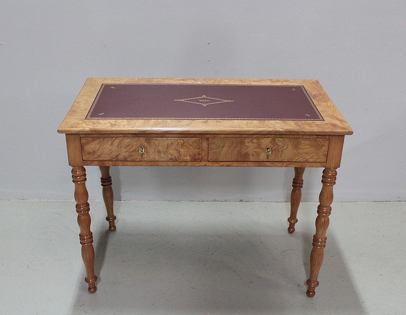 19th Century Ash Louis Philippe Style Desk for sale at Pamono