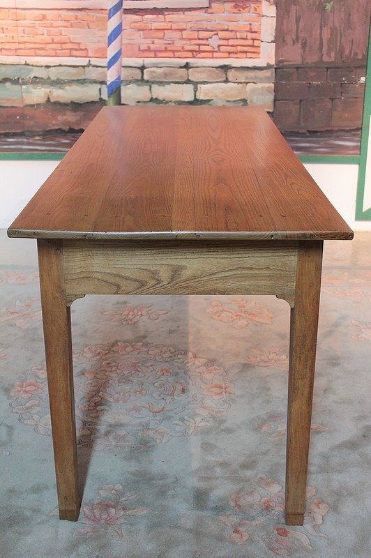 19th Century Ash Farm Table for sale at Pamono