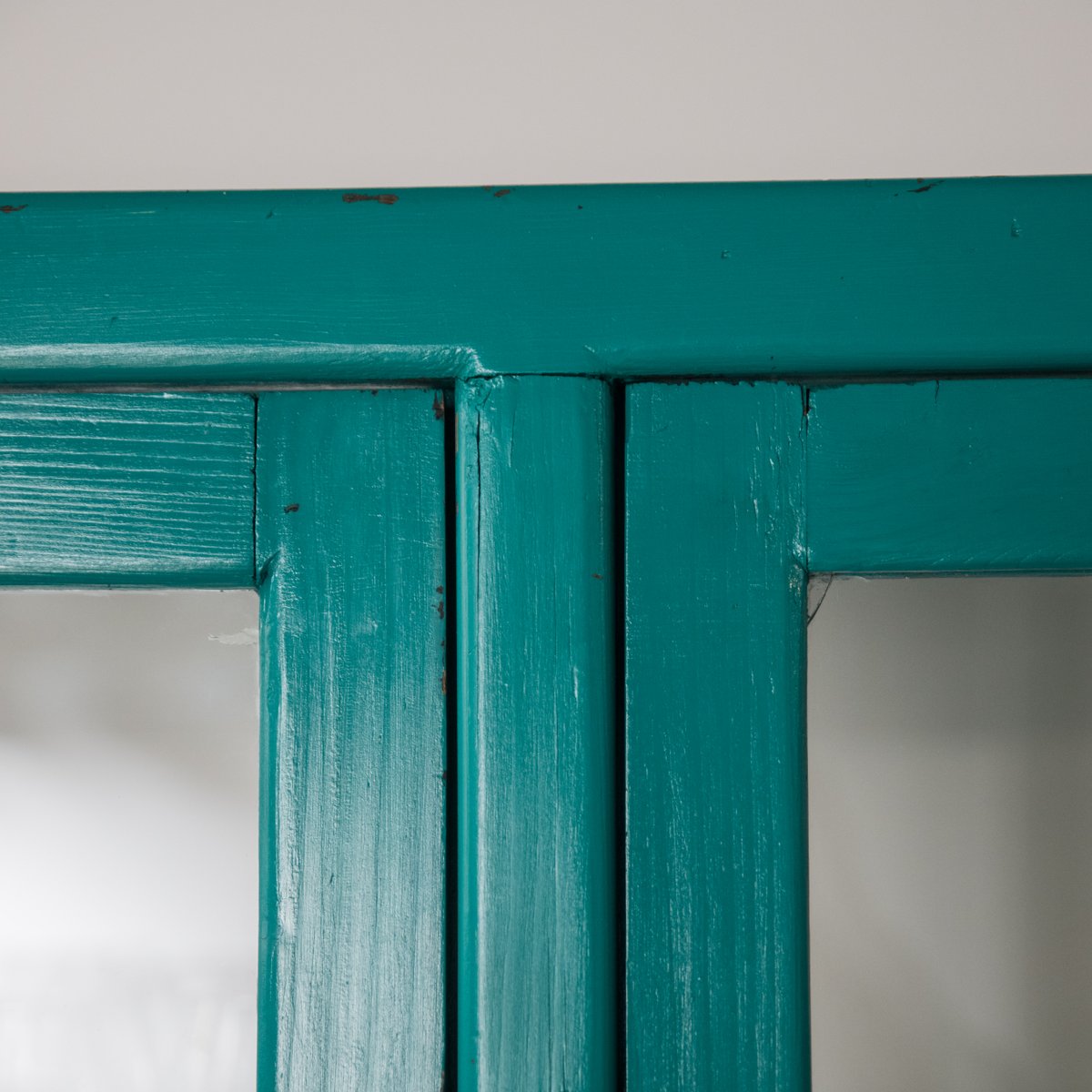 Green Display Cabinet, 1930s for sale at Pamono