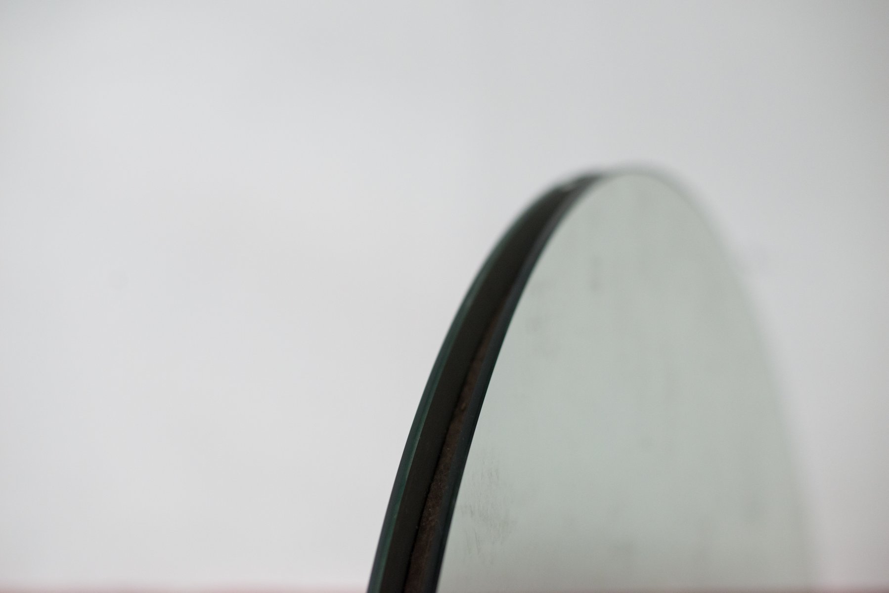 Round Double Sided Mirror, 1950s for sale at Pamono