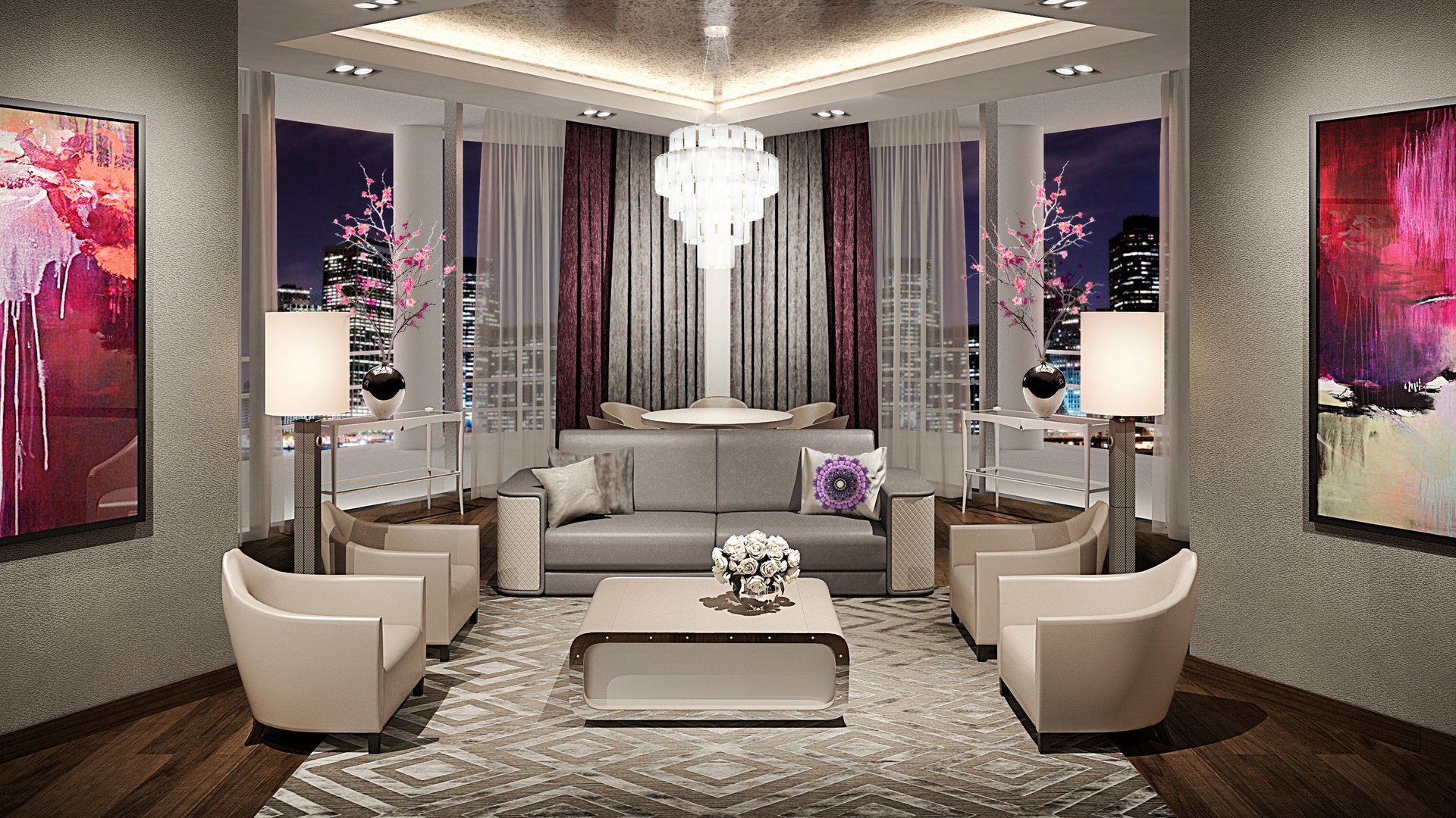 Leatherette & Steel Coffee Table by Jacobo Ventura for sale at Pamono