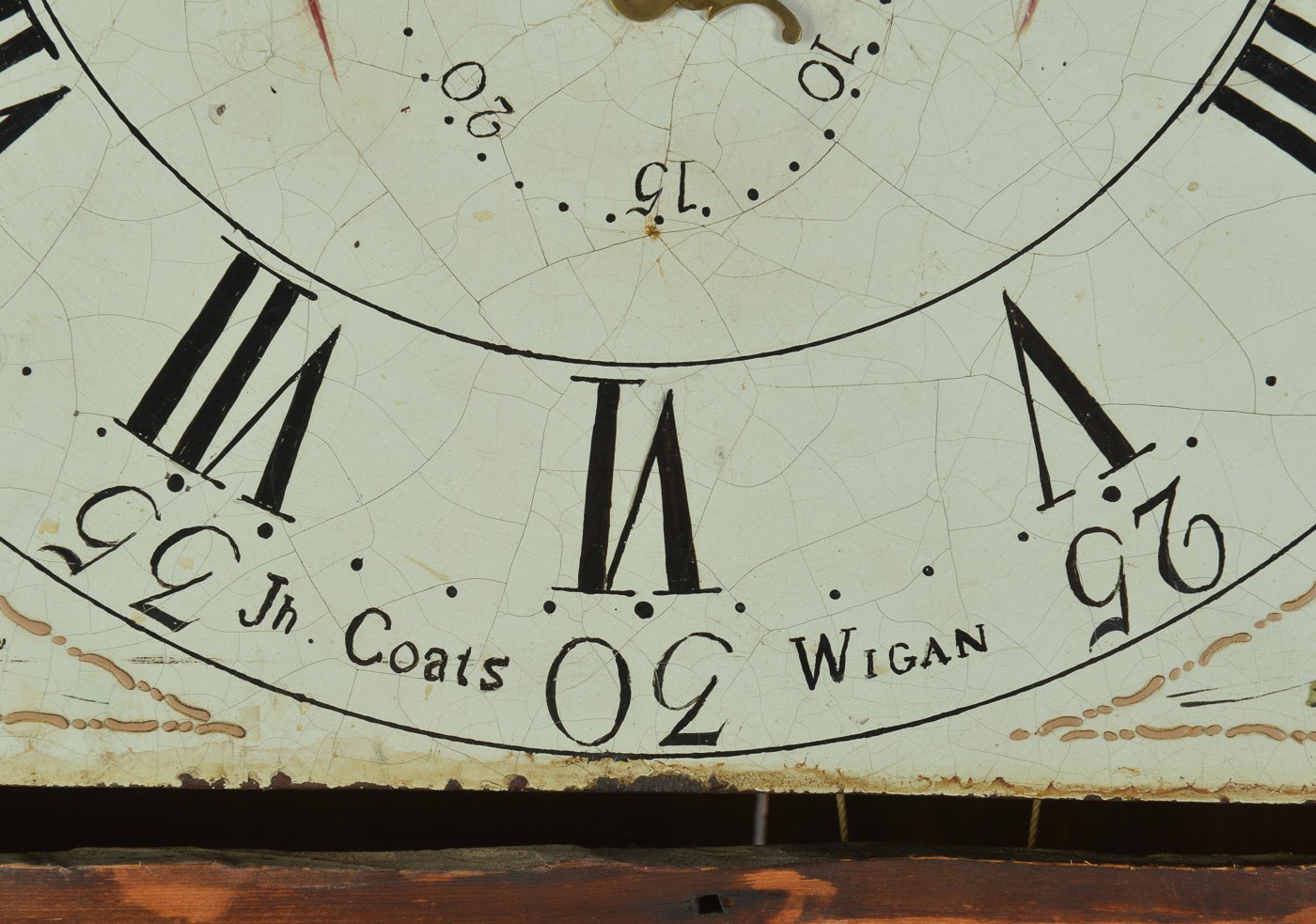 Antique Oak Clock for sale at Pamono