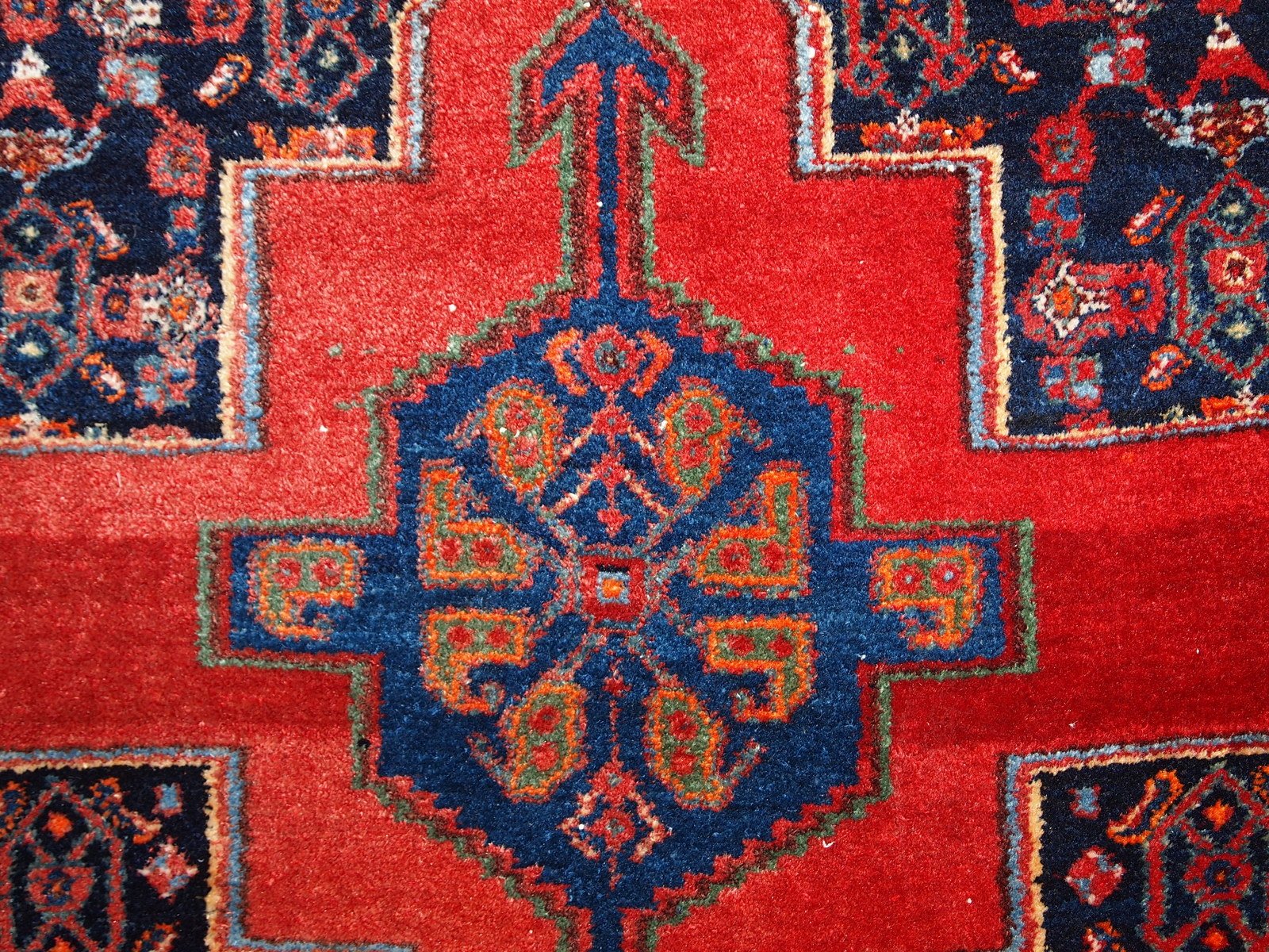 Middle Eastern Senneh Rug, 1960s for sale at Pamono