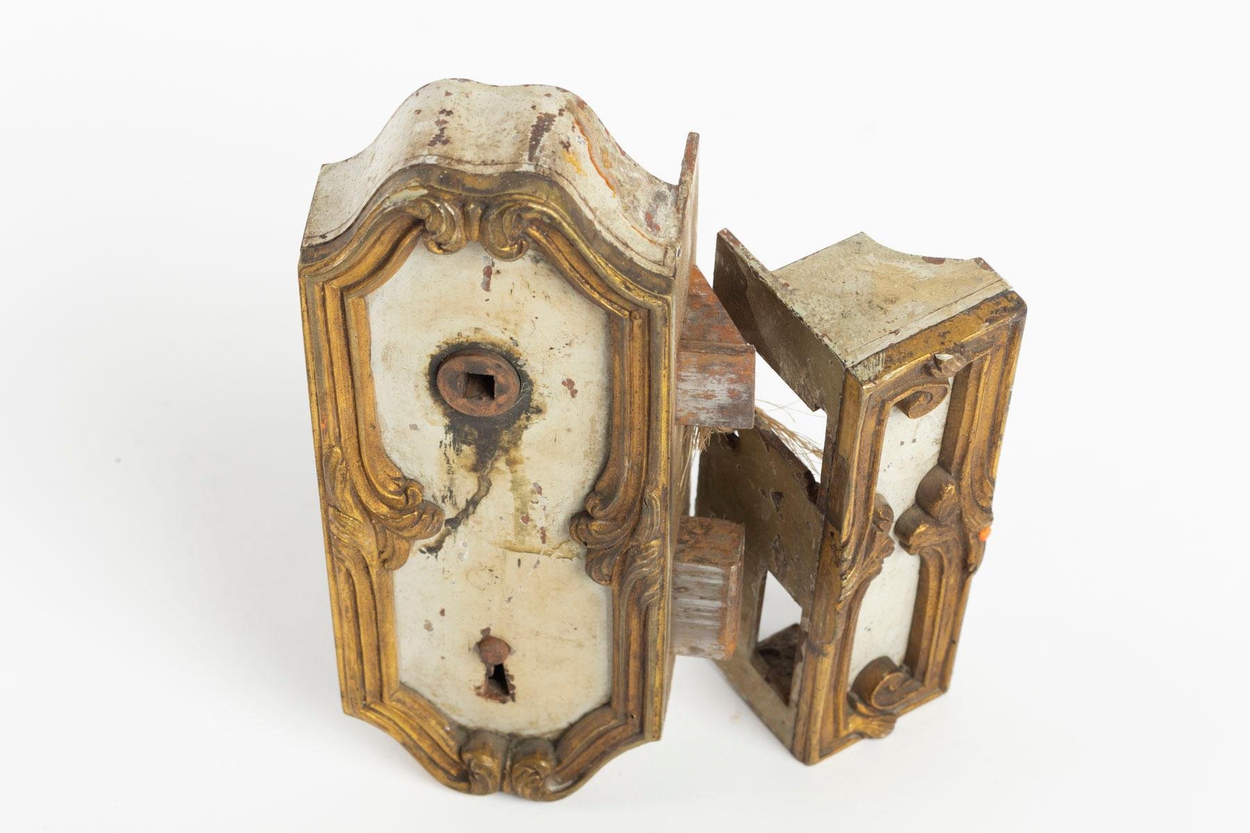 Antique Door Lock and Key Set for sale at Pamono