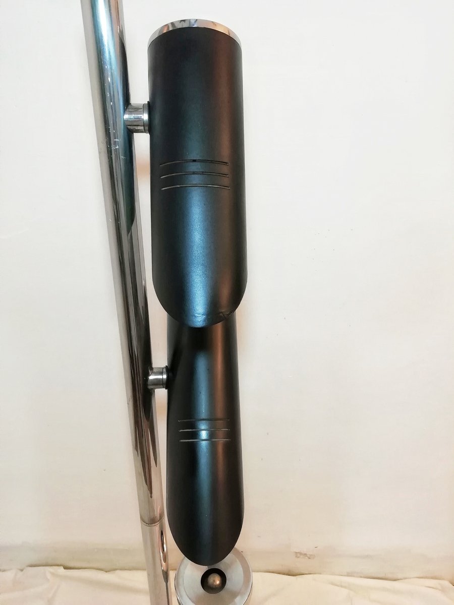 Vintage Floor Lamp with Ashtray for sale at Pamono