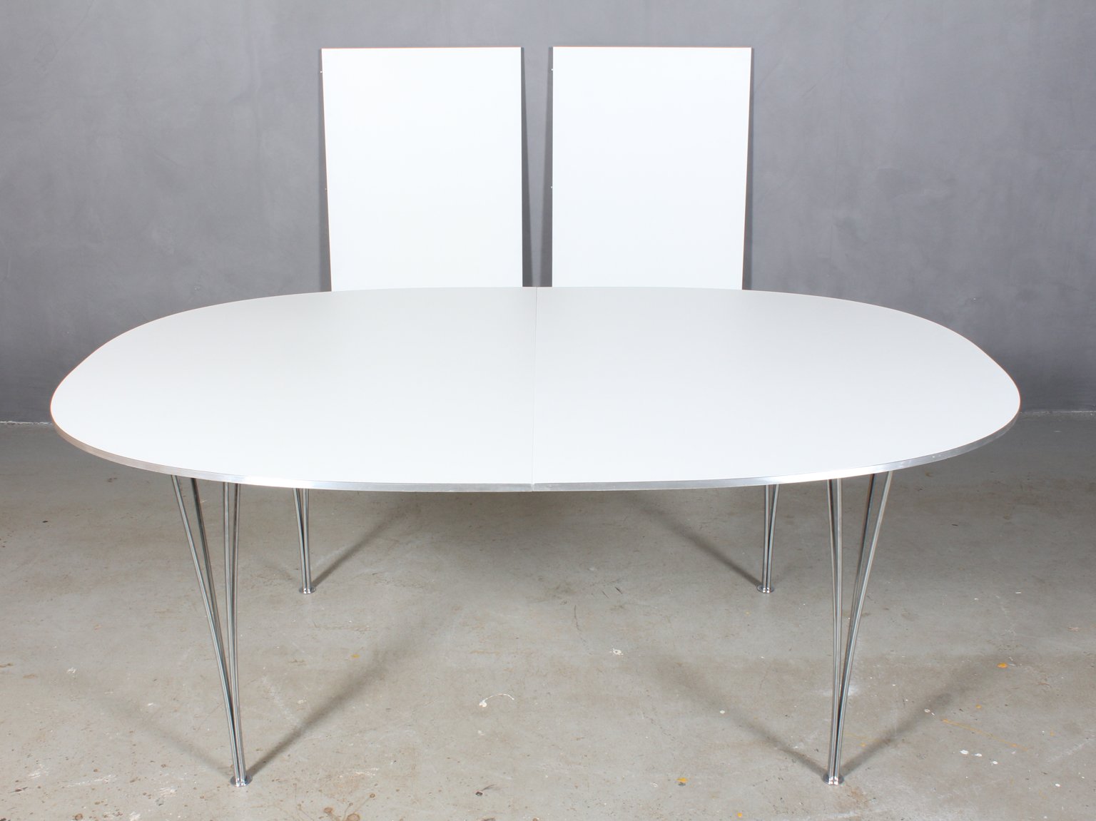 Extendable Dining Table by Piet Hein for Fritz Hansen, 1980s for sale ...