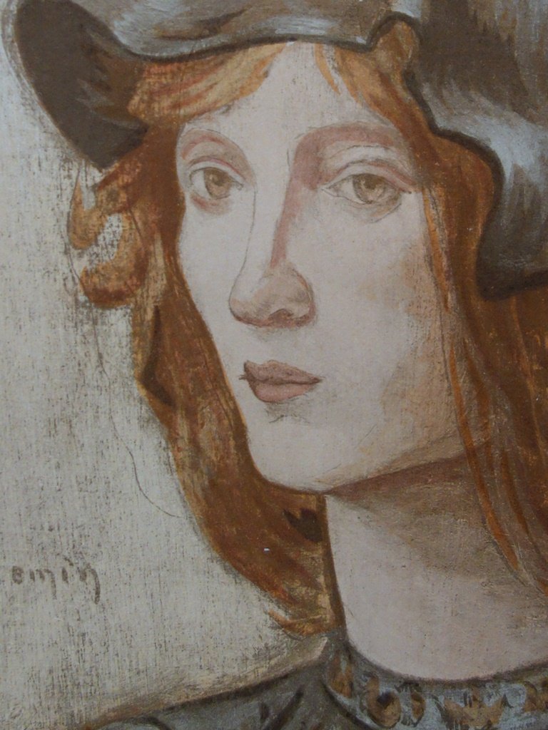 Saint-Georges Lithograph by Jeanne Jacquemin, 1897 for sale at Pamono