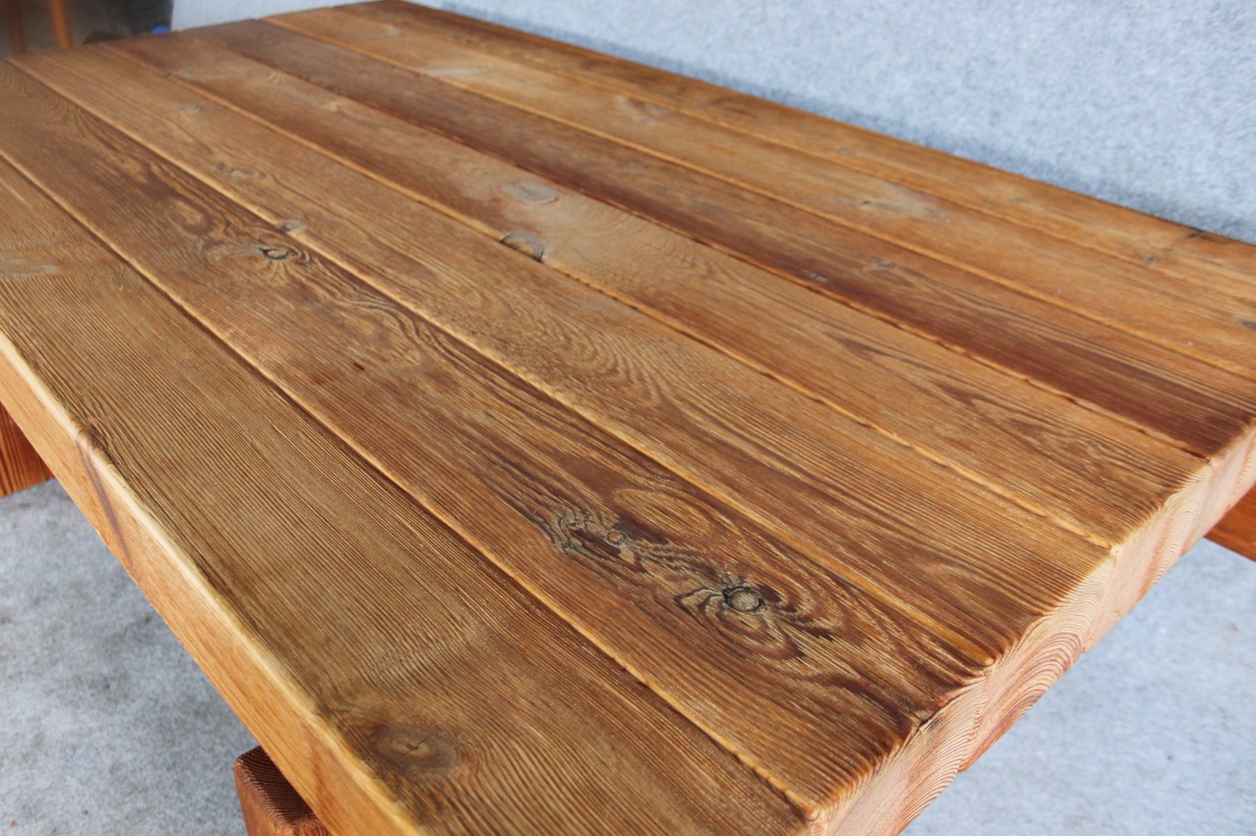 Table Basse en Pin par Christian IV pour Chr. 4, 1970s en vente sur Pamono