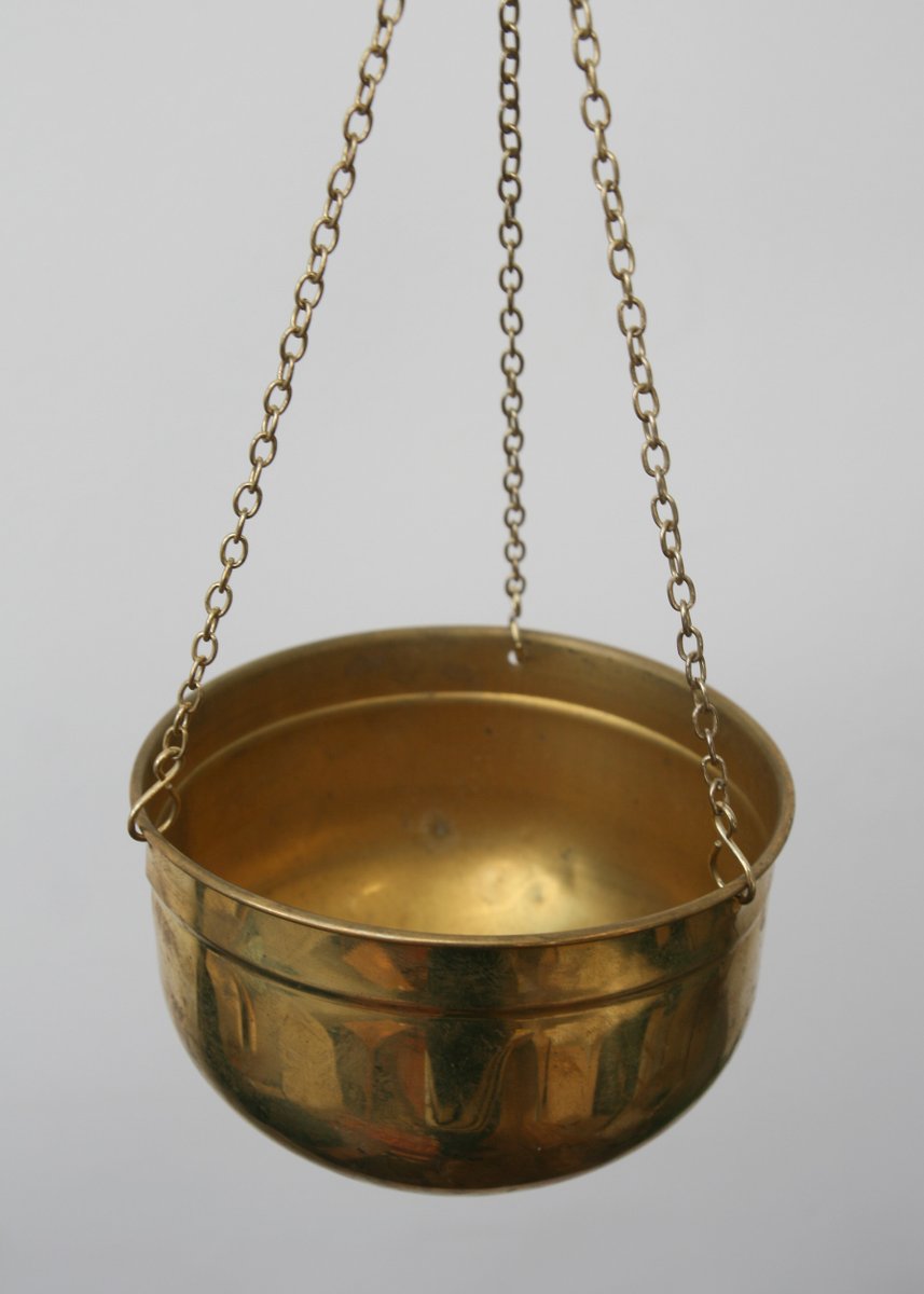 Mid-Century Brass Scale for sale at Pamono