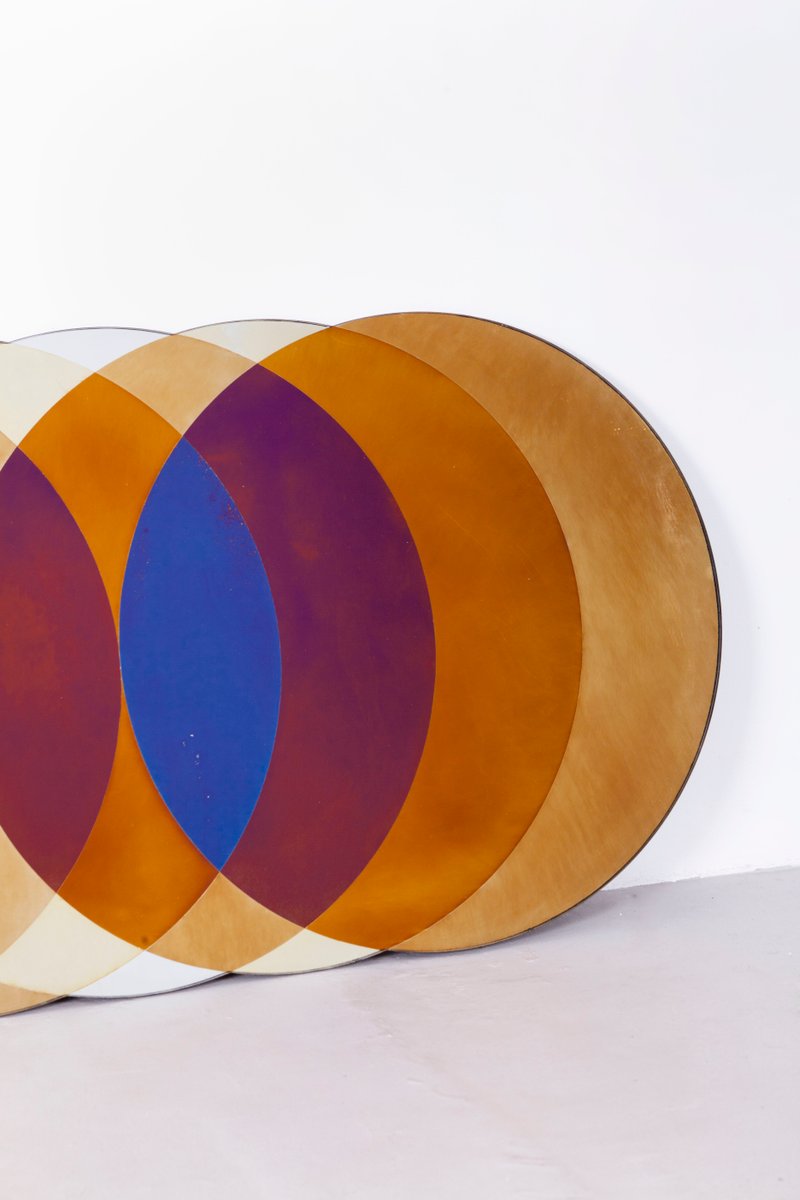 Specchio Transience grande di Lex Pott & David Derksen per Transnatural ...
