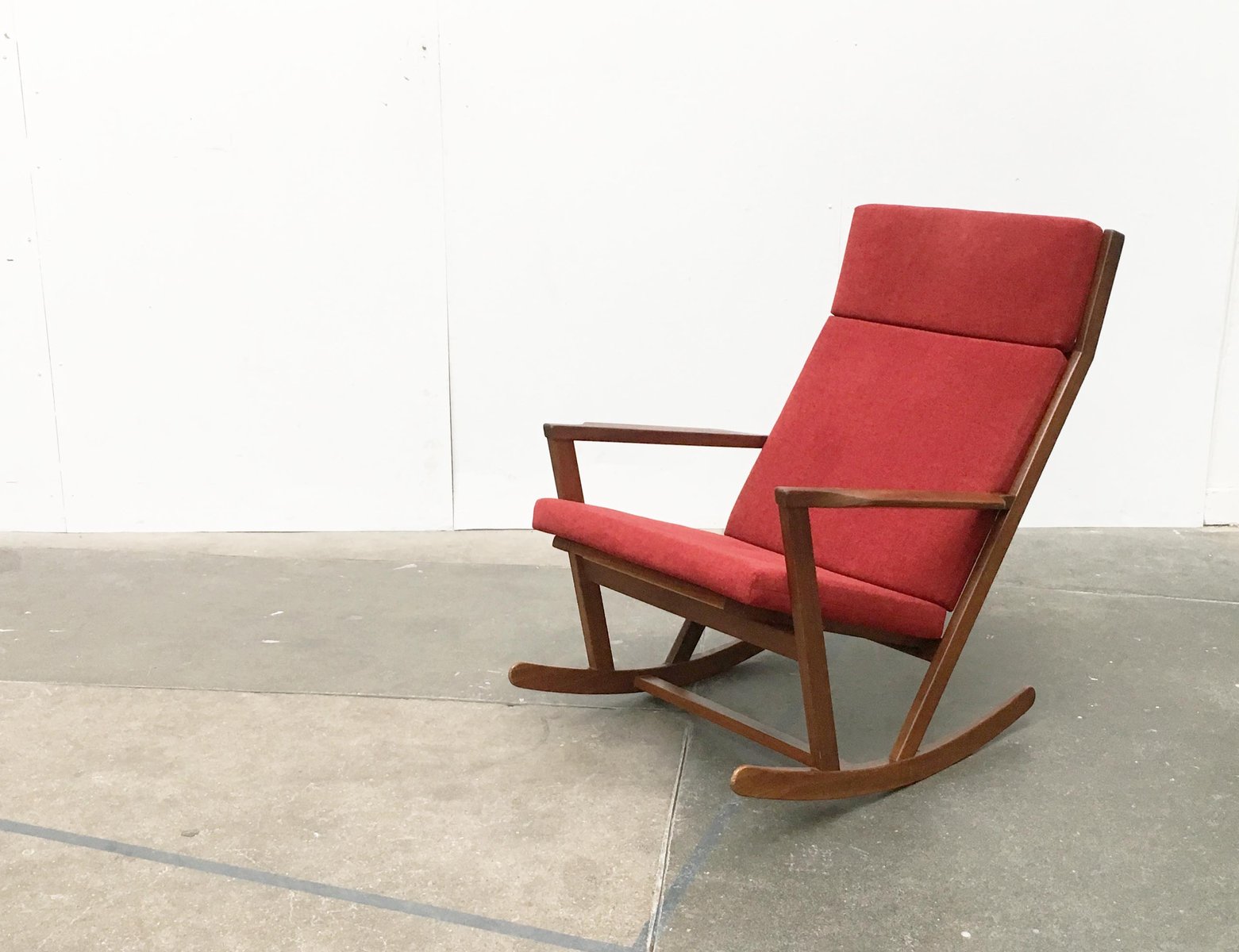 Mid-Century Danish Rocking Chair by Poul Volther for Frem Røjle for ...