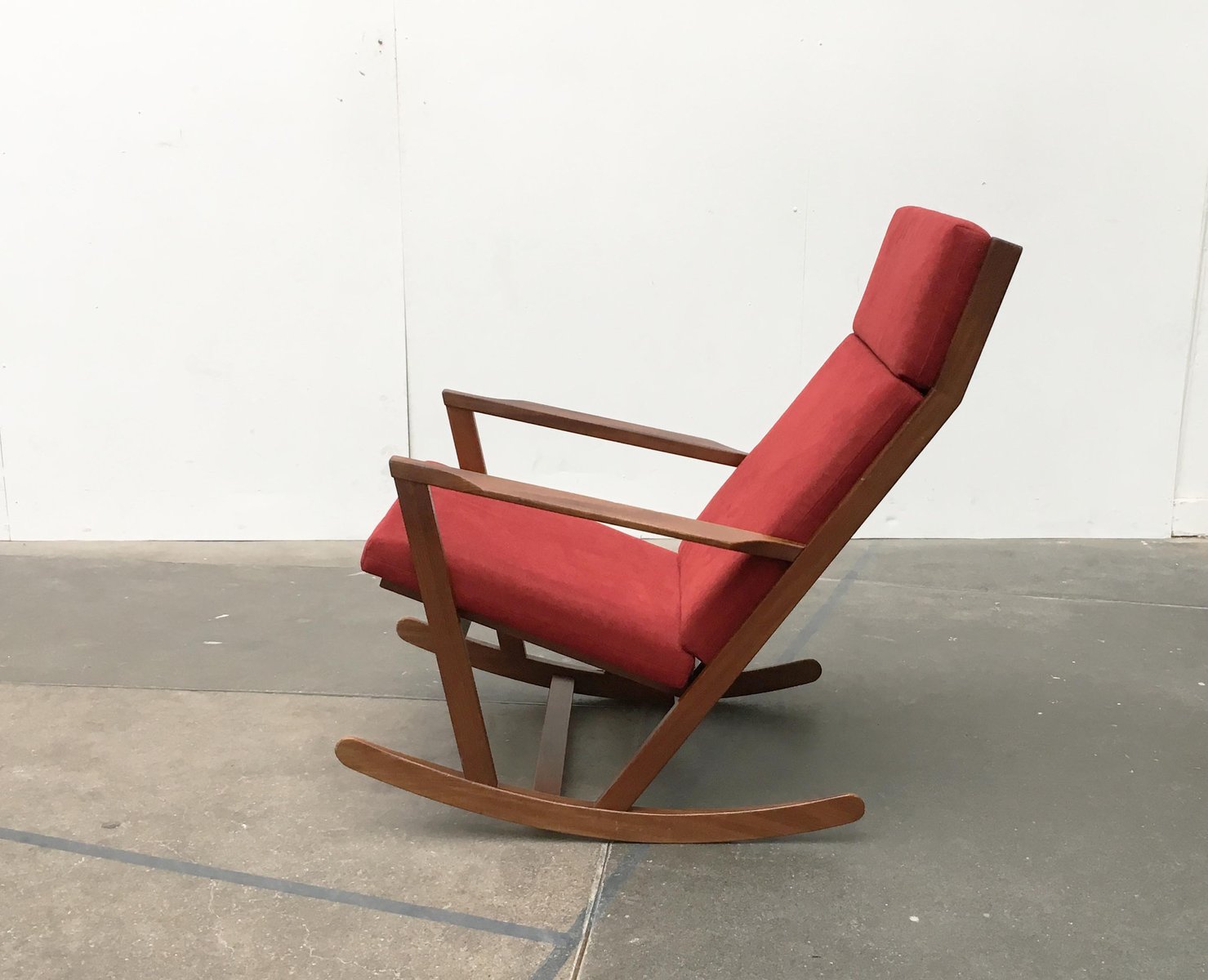 Mid-Century Danish Rocking Chair by Poul Volther for Frem Røjle for ...