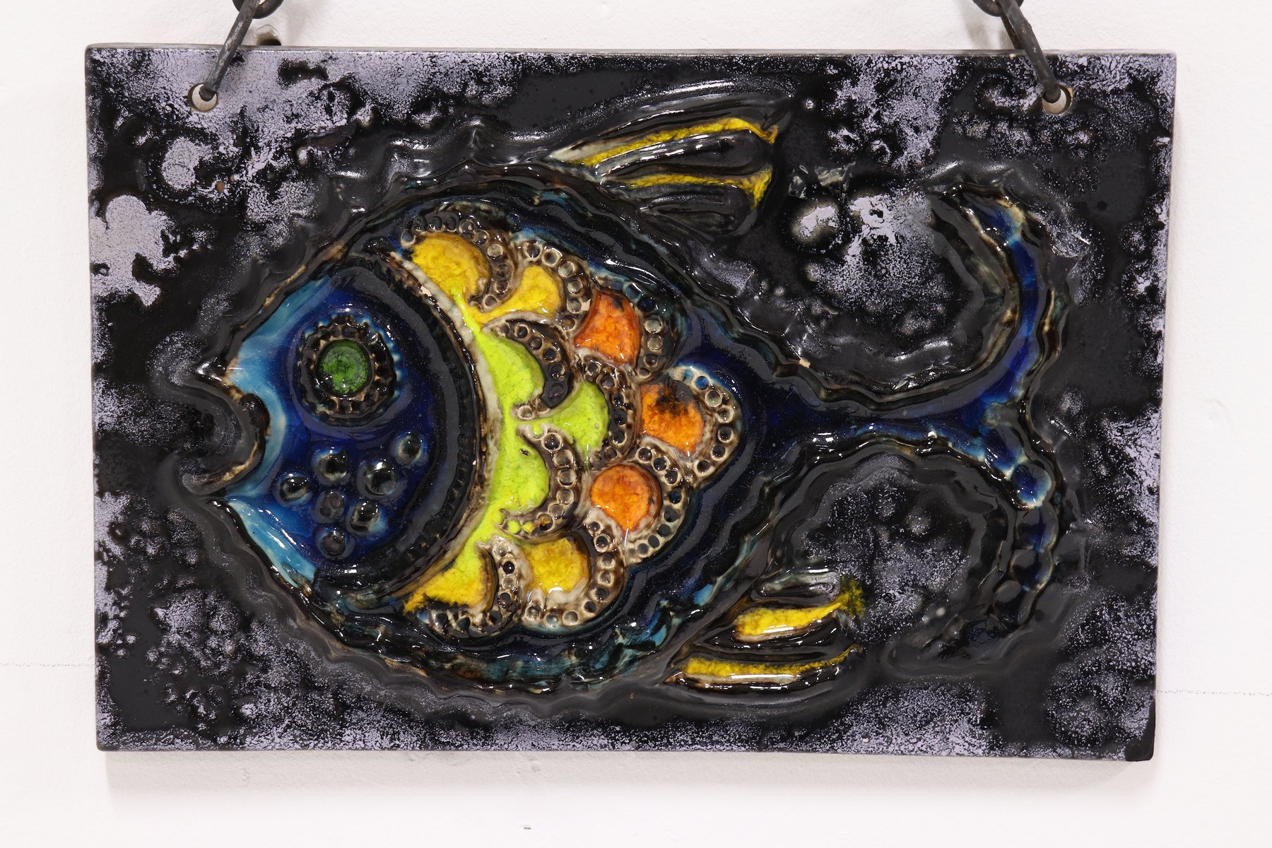 Ceramic Wall Plaque from Ruscha, 1970s for sale at Pamono
