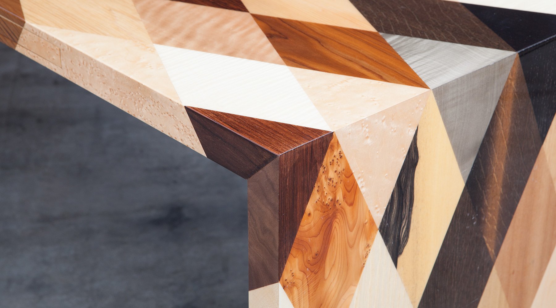 Light Wood Table by by Johannes Hock for Atelier Johannes Hock for sale ...