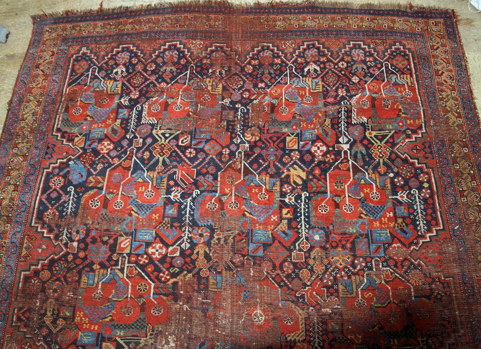 Antique Middle Eastern Carpet for sale at Pamono