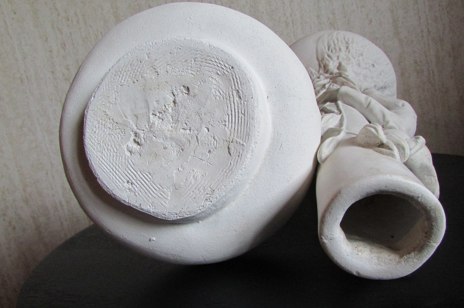 Vintage Plaster Vases, Set of 2 for sale at Pamono