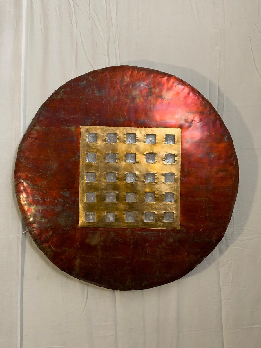 Copper Sconce by Ravi Sing for Light Work Resource, 1980s for sale at ...