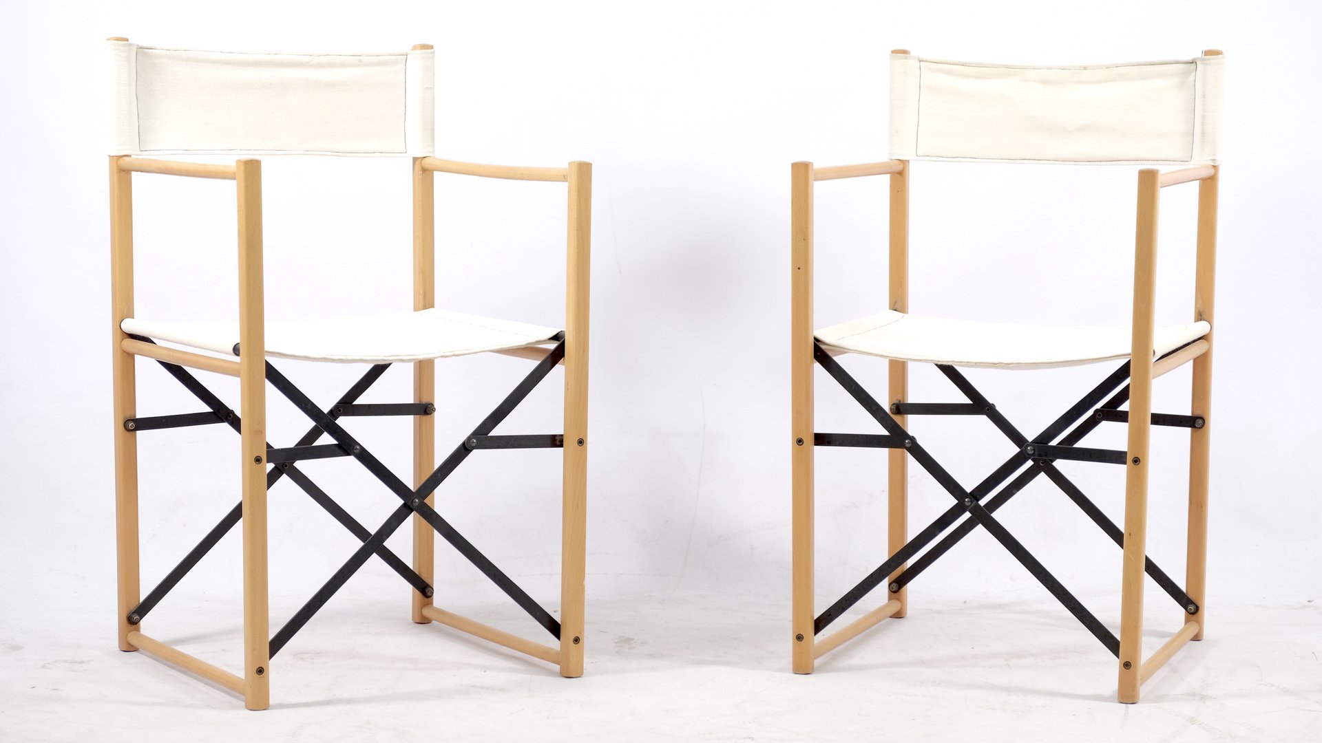 Mid-Century German Folding Chairs, Set of 4 for sale at Pamono