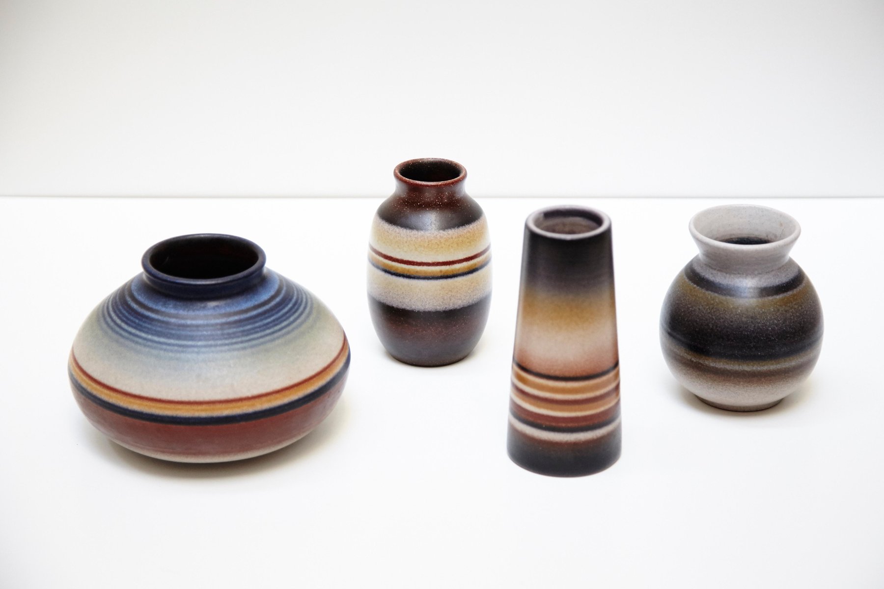 Spanish Ceramic Vase from Joan Serra, 1960s, Set of 4 for sale at Pamono