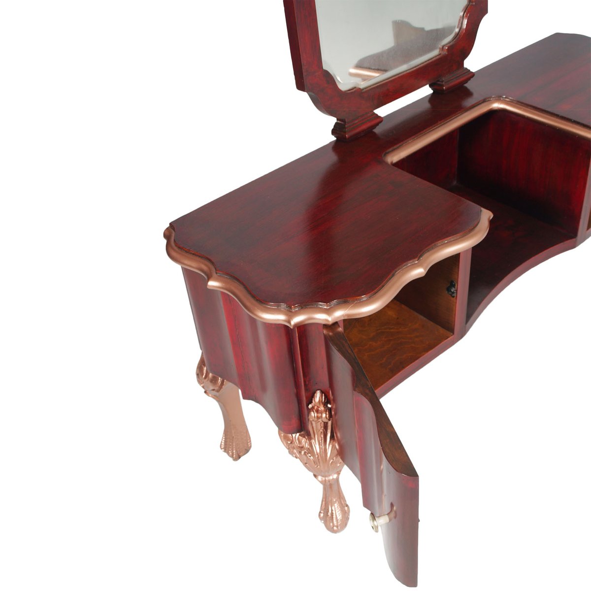Antique Baroque Style Italian Dressing Table for sale at Pamono