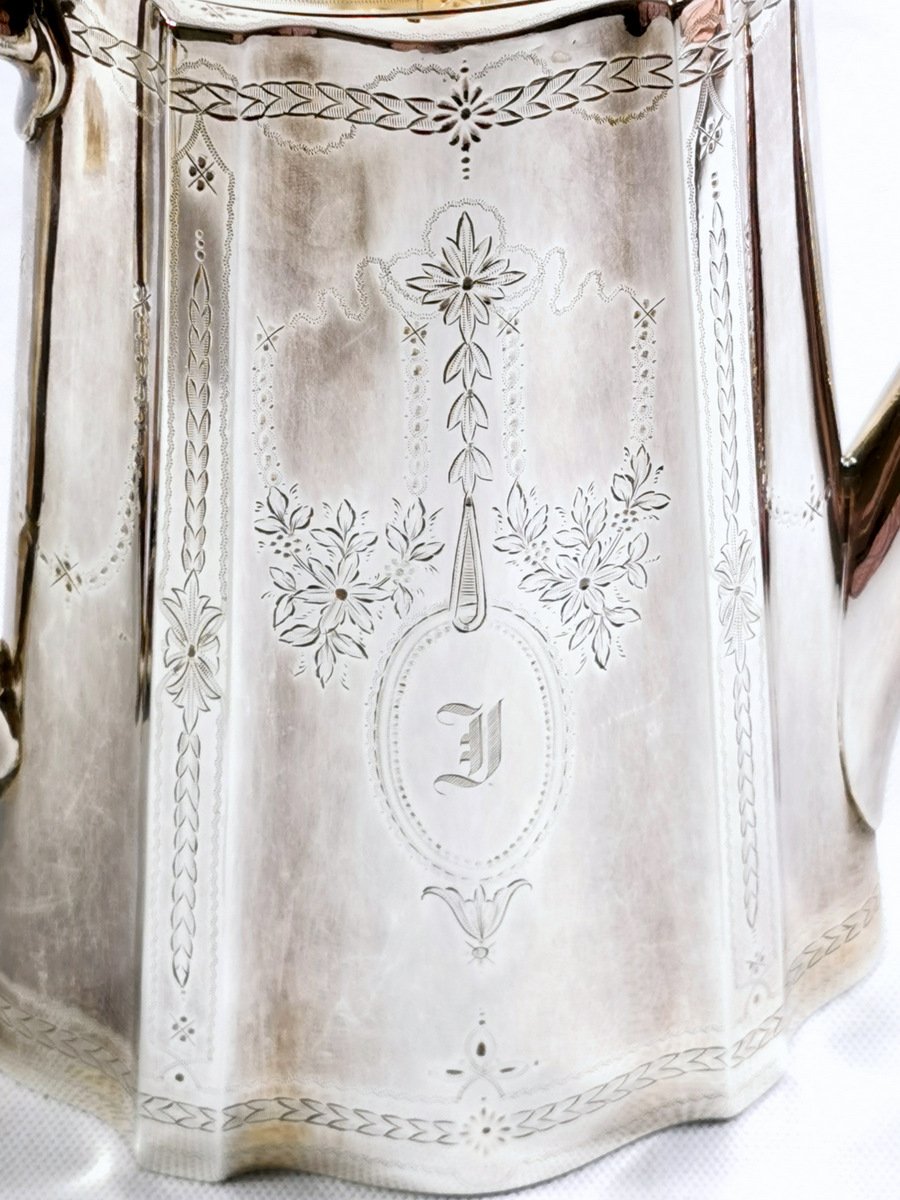 Victorian Silver Plated Tea and Coffee Set from Richard Martin ...