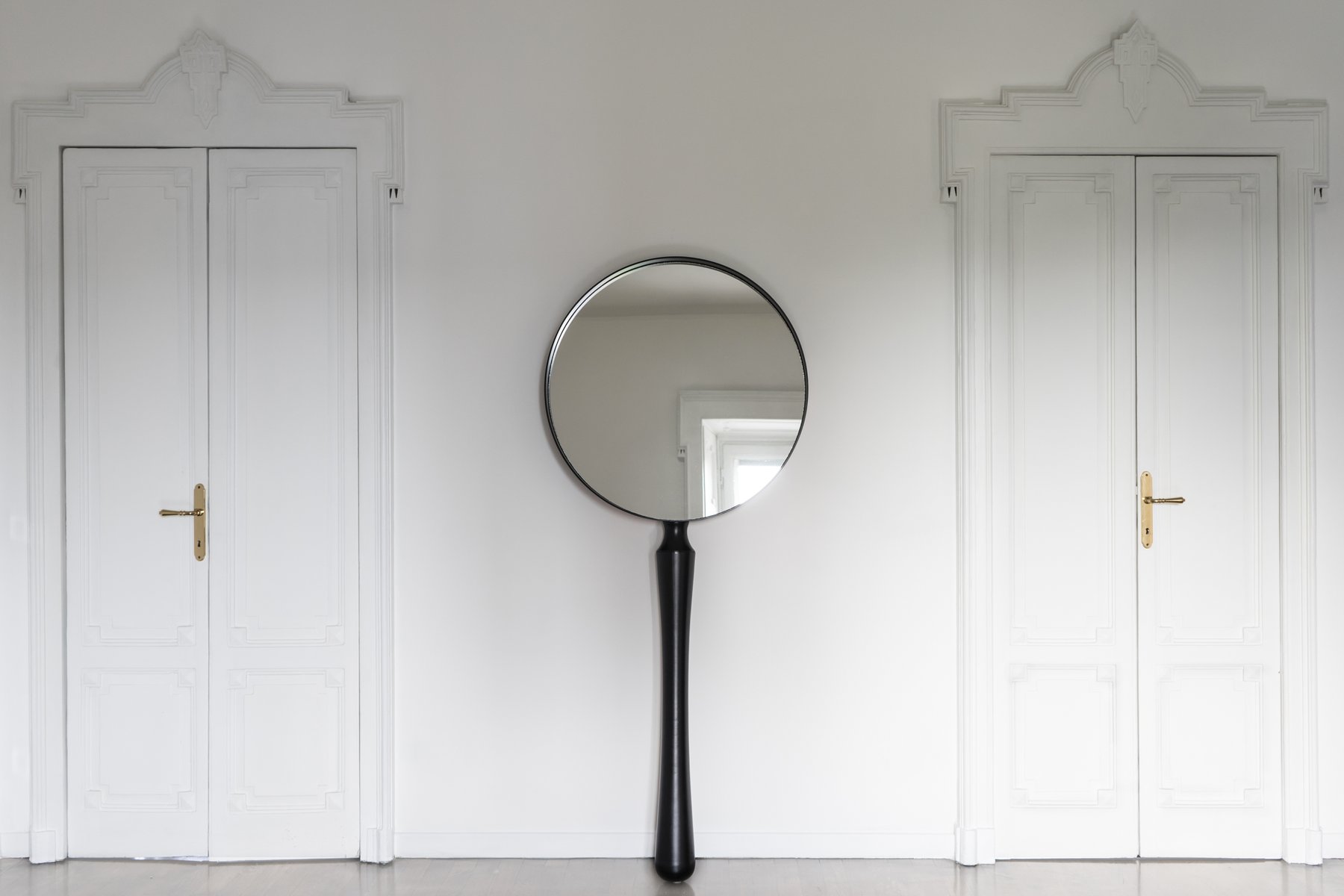 Ego Standing Floor or Wall Mirror by Samer Alameen for sale at Pamono