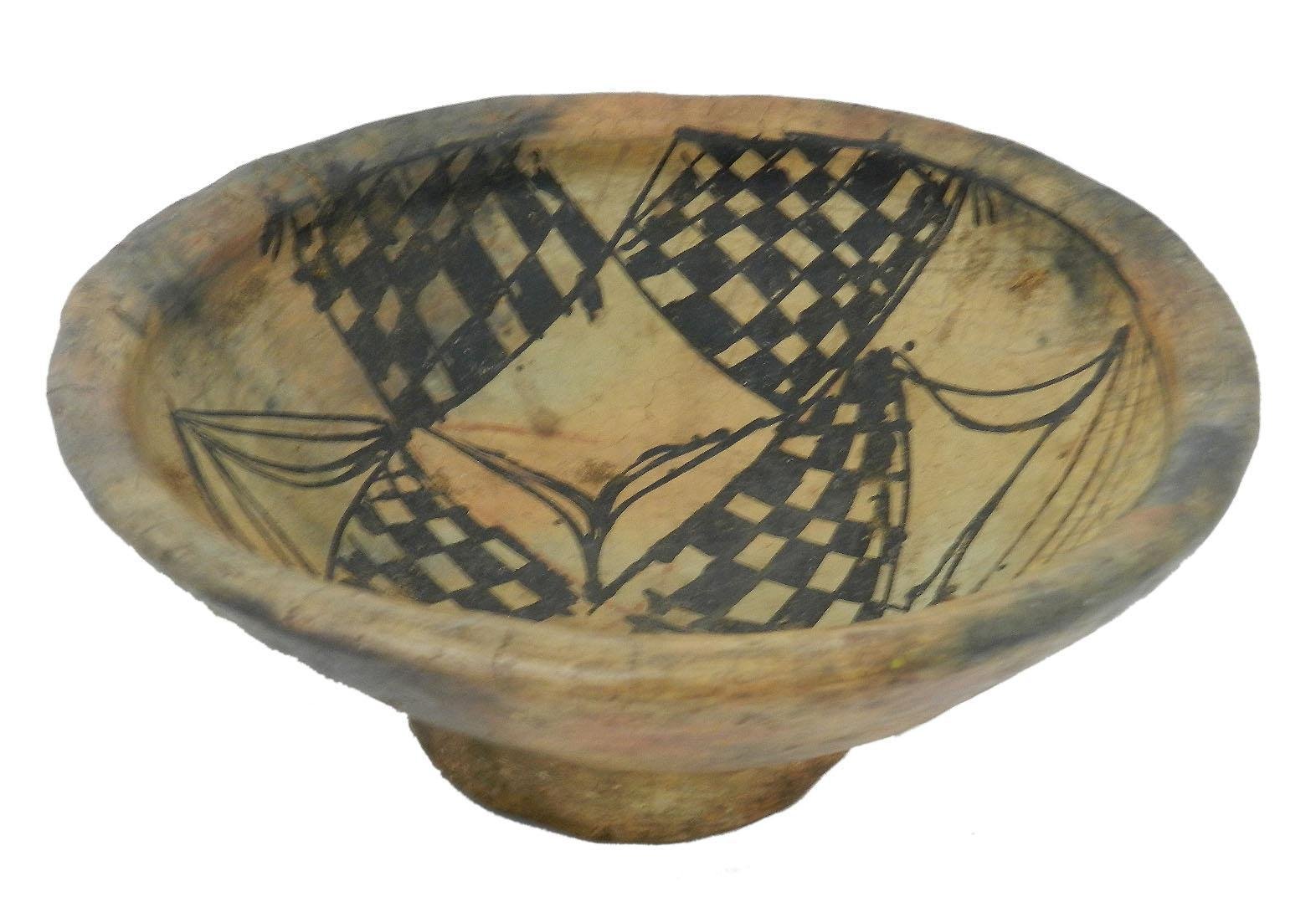 African Pottery Bowl, 1920s for sale at Pamono