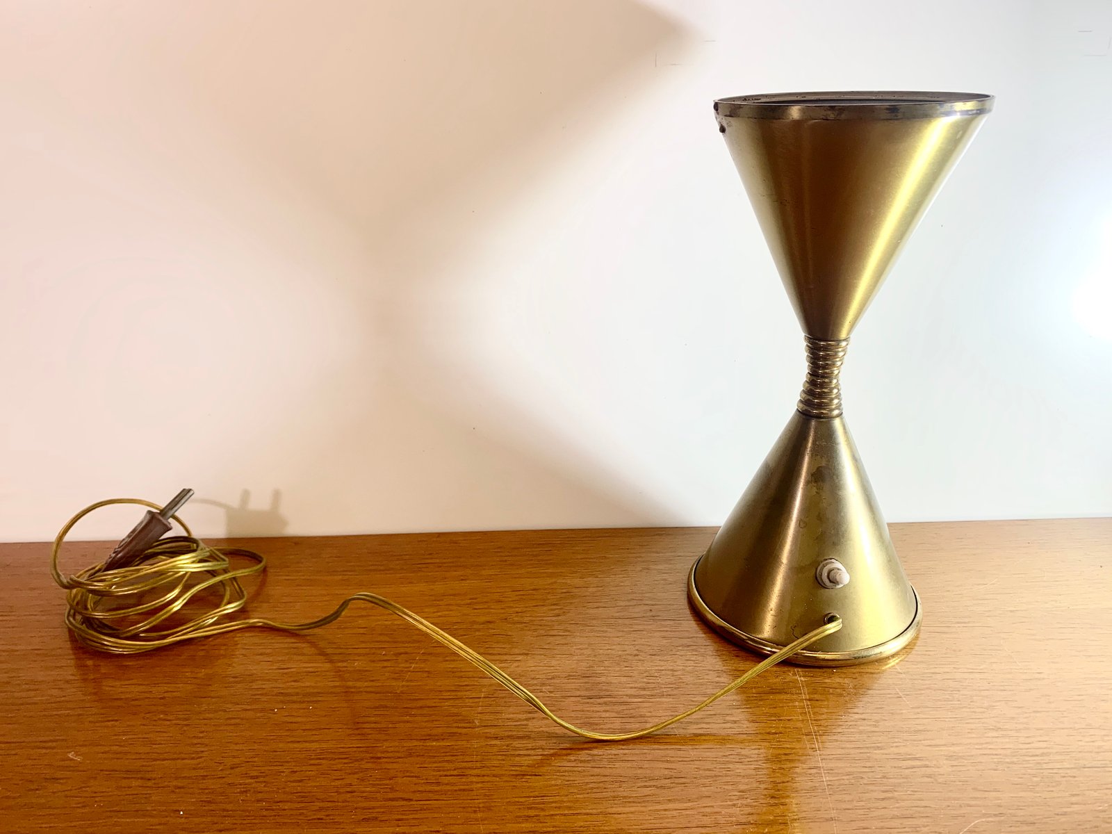 Small Mid-Century Clessidra Table Lamp by Angelo Lelli for Arredoluce ...