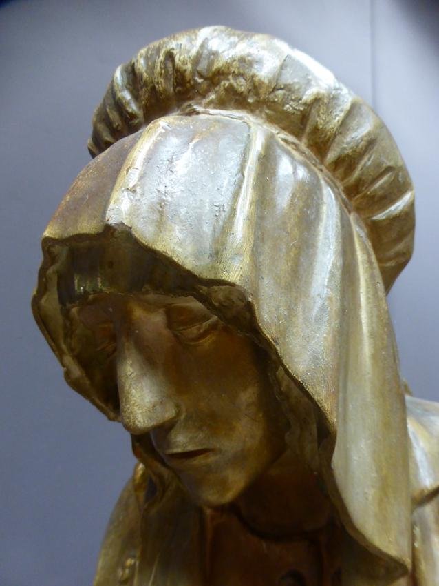 Antique XIX Saint Martha Statue for sale at Pamono