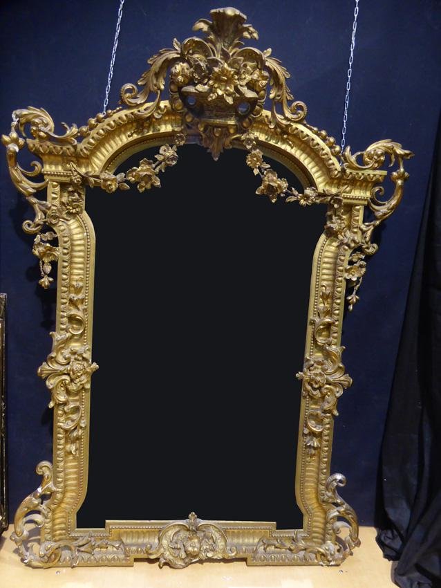 Antique Chateau Mirror for sale at Pamono