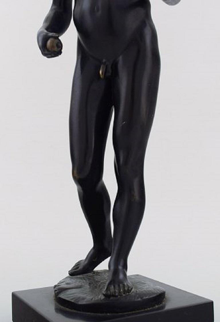 Large Bronze Sculpture Depicting Paris in the Iliad from Greek ...