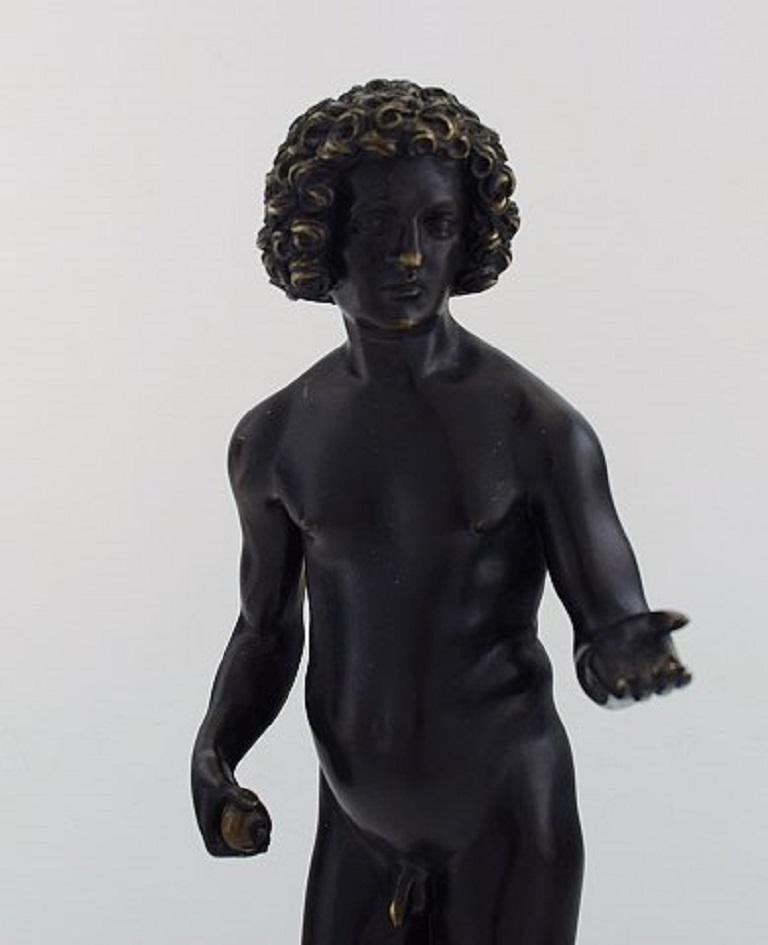 Large Bronze Sculpture Depicting Paris in the Iliad from Greek ...