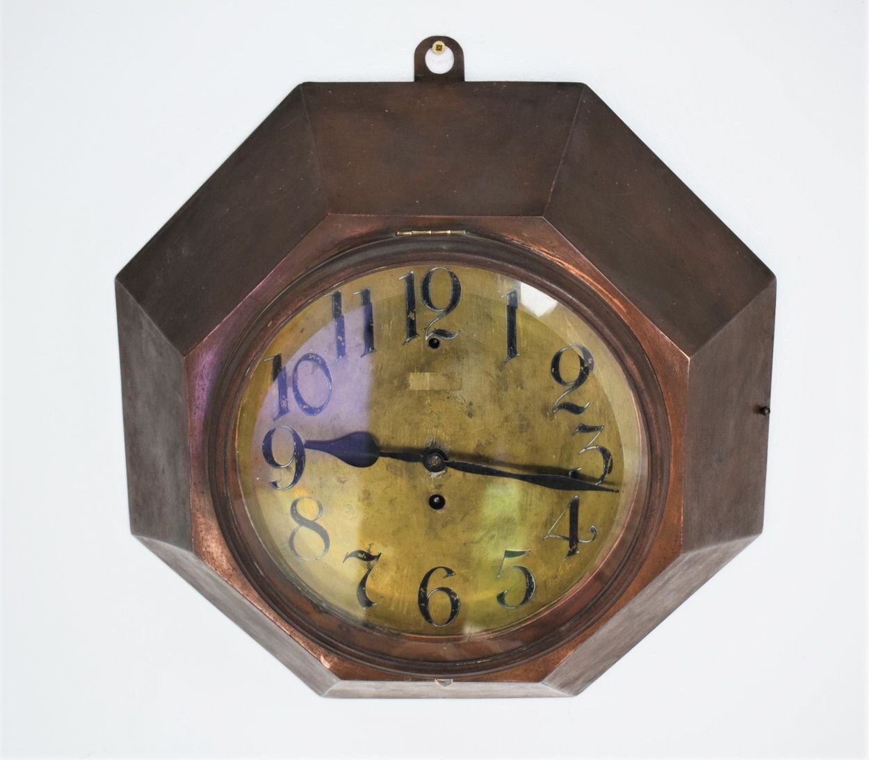 Large Antique Wall Clock by Adolf Loos for sale at Pamono