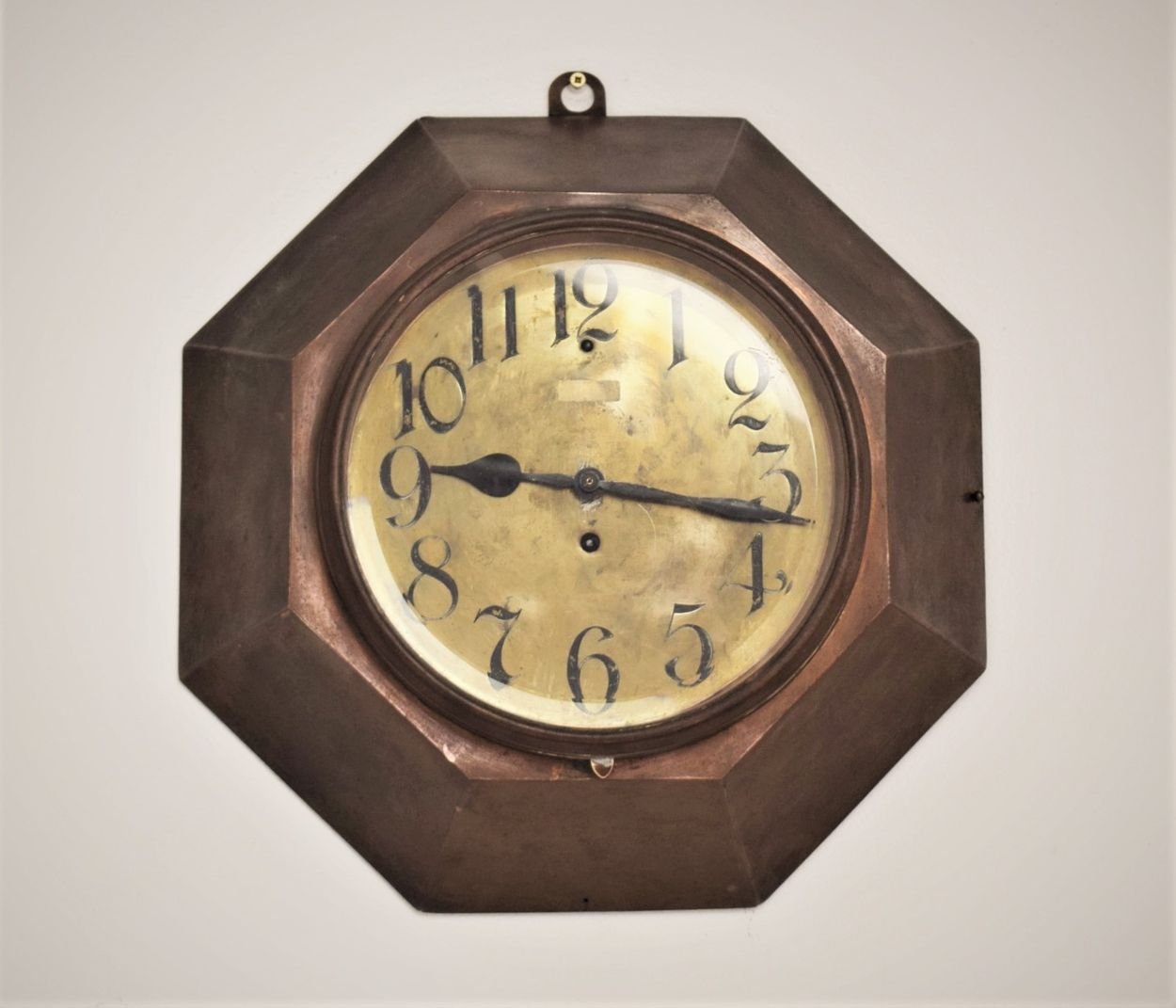 Large Antique Wall Clock by Adolf Loos for sale at Pamono