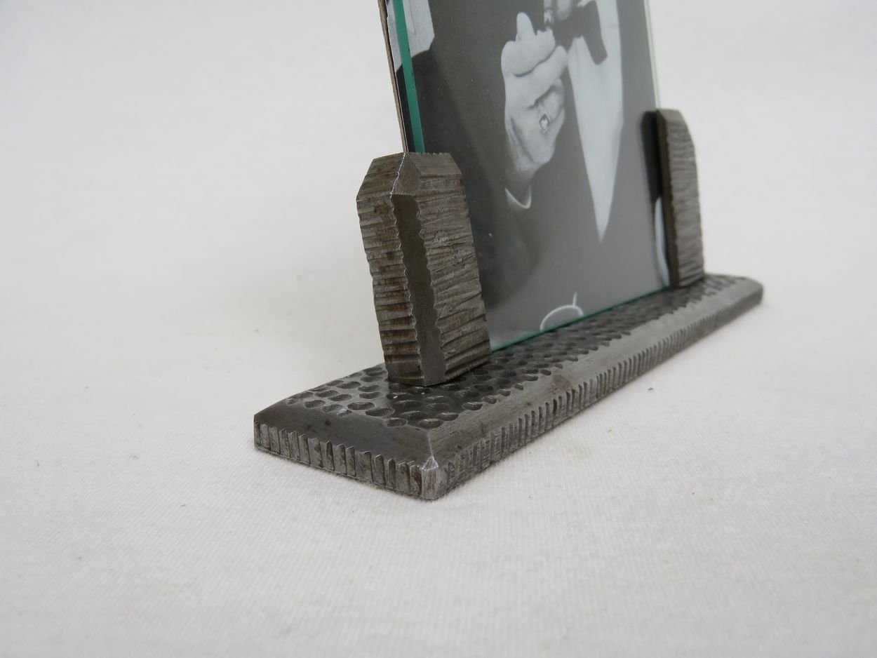 Art Deco Handmade Iron Base Picture Frames for sale at Pamono