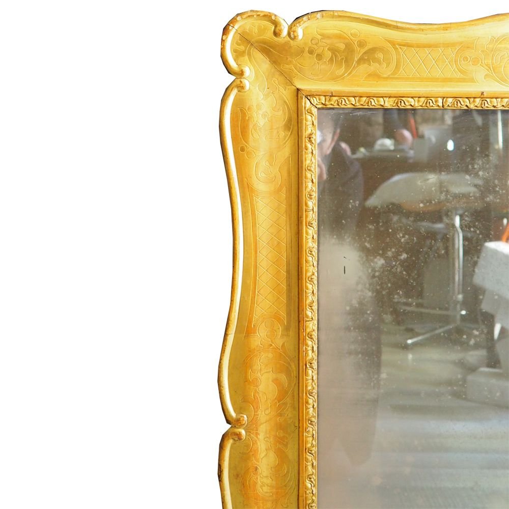 Antique Gilded Mirror, 1800s for sale at Pamono