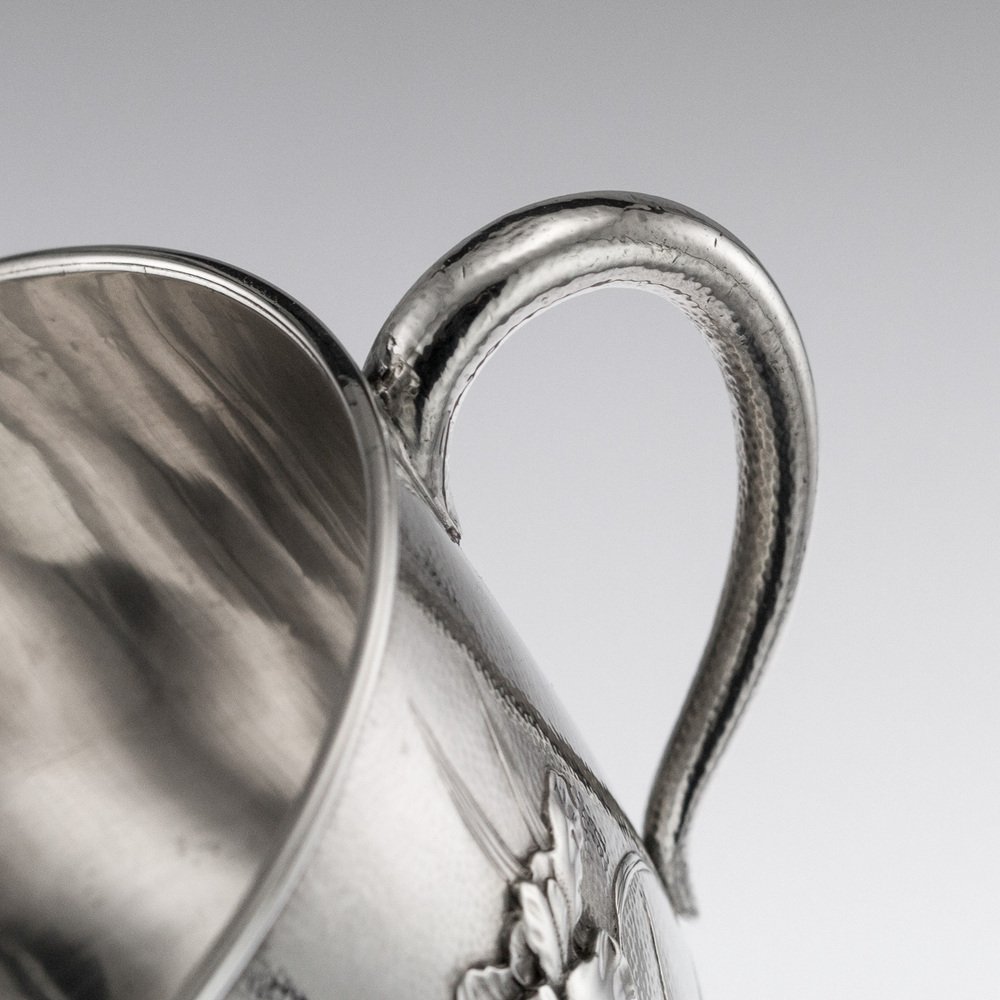 Antique Japanese Solid Silver Tea and Coffee Set by Samurai Shokai ...