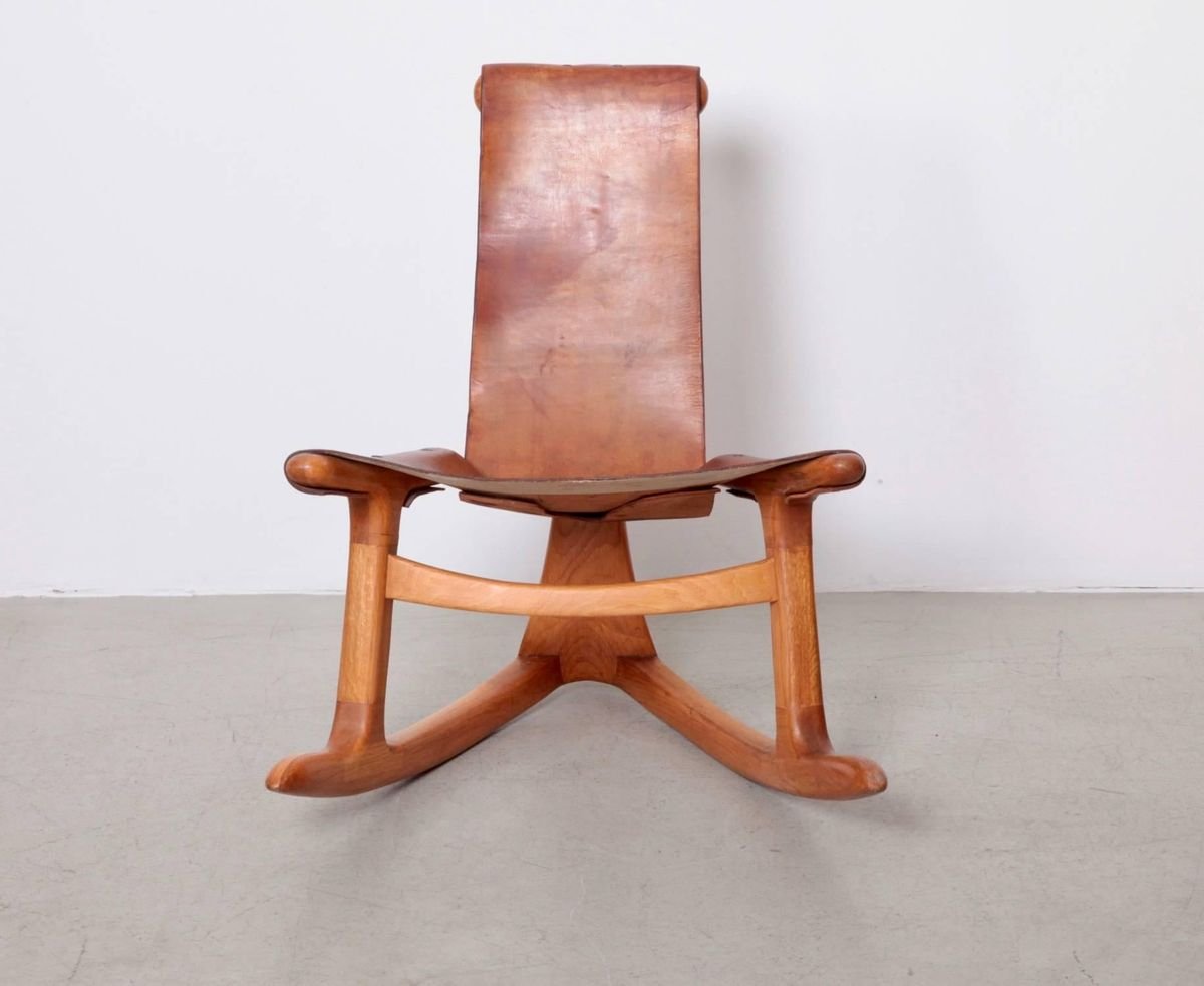 Rocking Chair by Lawrence Hunter, USA, 1960s for sale at Pamono