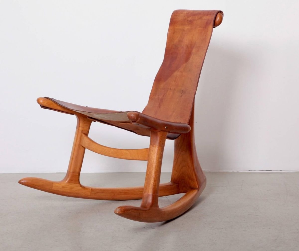 Rocking Chair by Lawrence Hunter, USA, 1960s for sale at Pamono