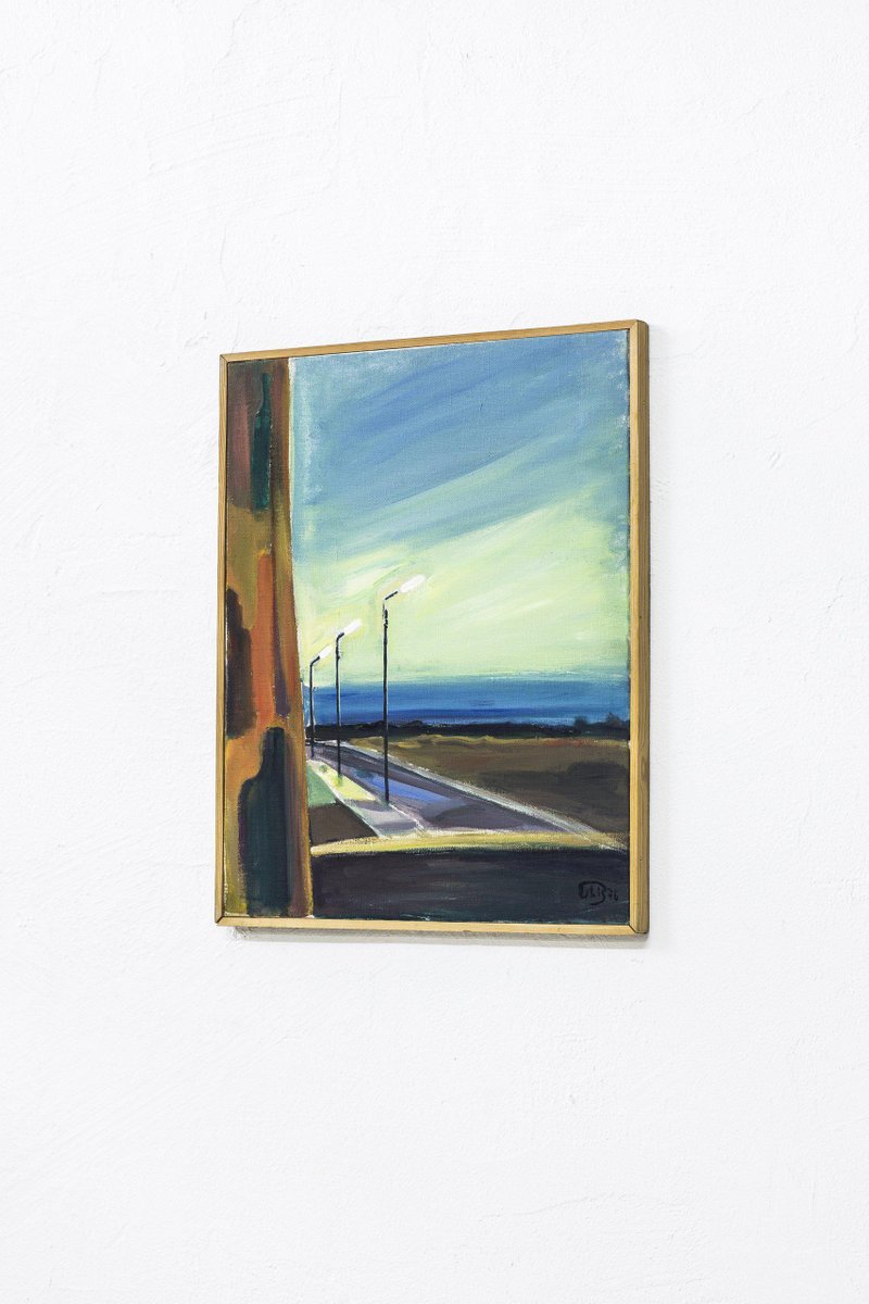 Painting by John Ivar Berg, 1976 for sale at Pamono