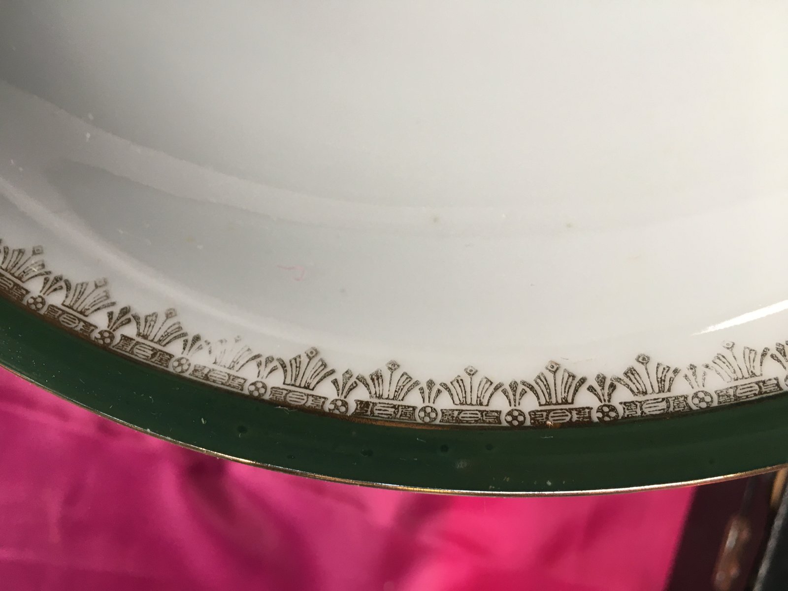 Antique Porcelain Plate by Moritz Zdekauer for sale at Pamono