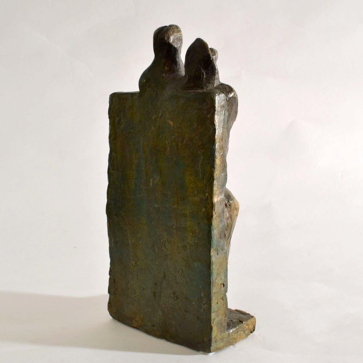 Dutch Cubist Bronze Sculpture of Man and Women Standing, 1960s for sale ...