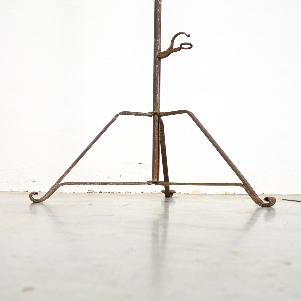 Industrial Metal Map Stand, 1930s for sale at Pamono