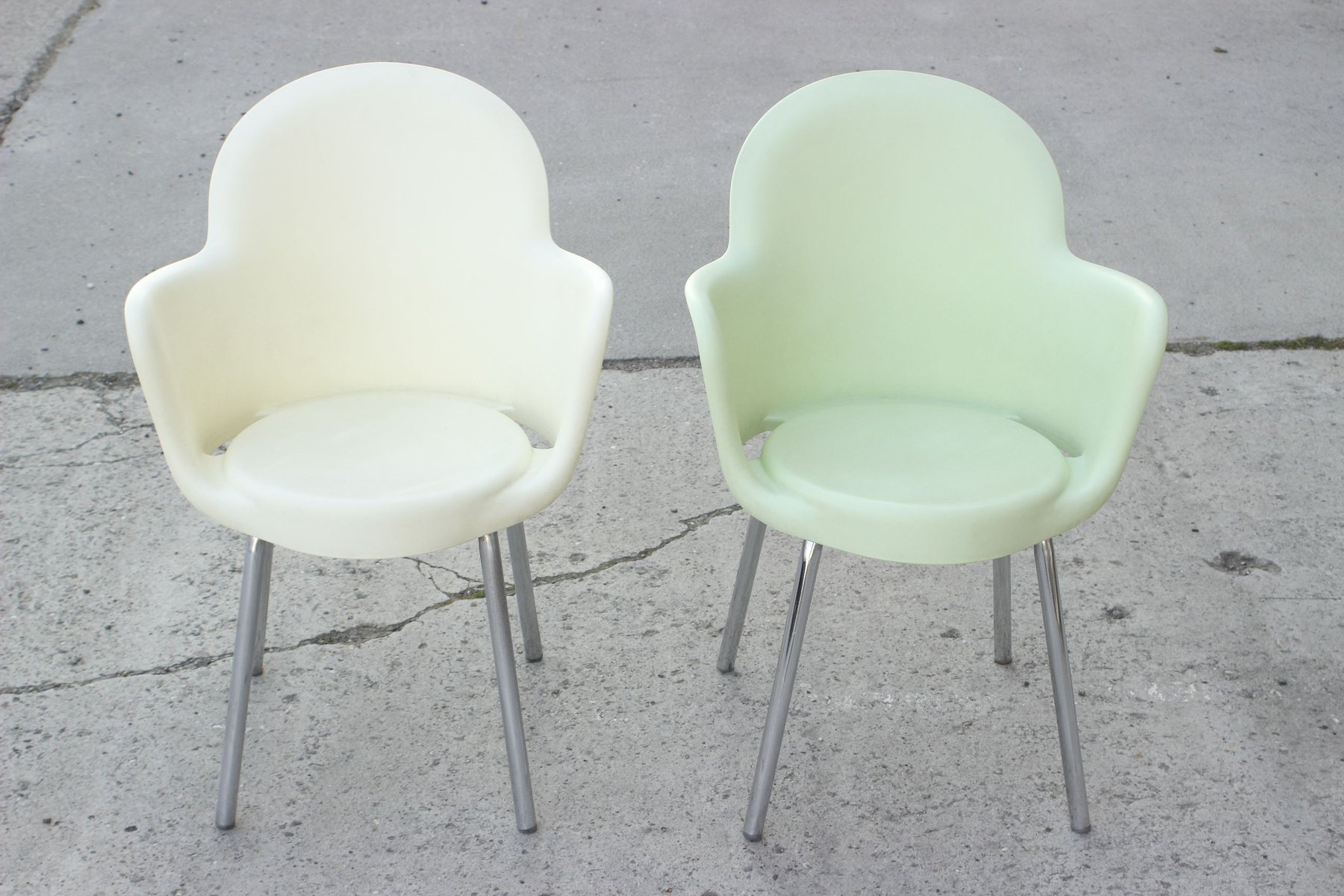 Model Gogo Basic Lounge Chairs by Marcello Ziliani for Sintesi, 1980s ...