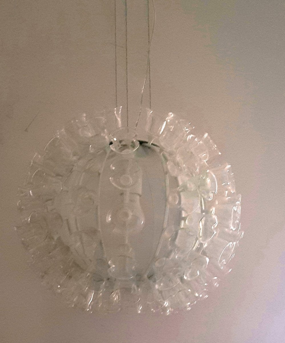 Sunball Ceiling Lamp with Glass Flowers from Murano Due, 1990s for sale ...